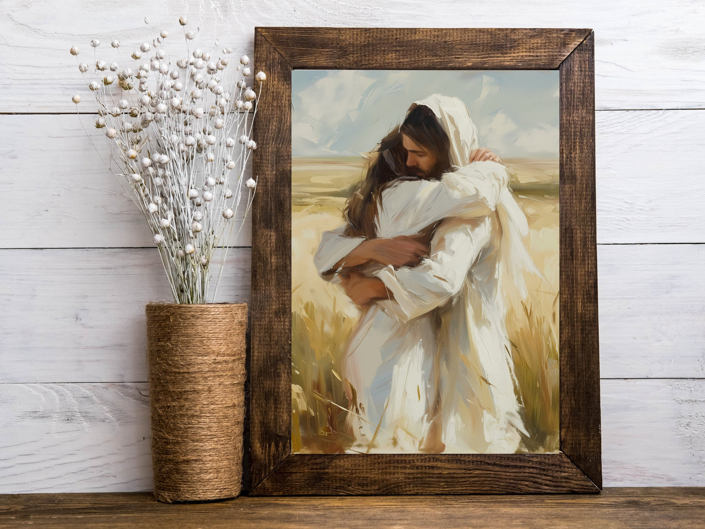 Arms Of Mercy | Premium Digital Download | Faith-Inspired Art – Modern ...