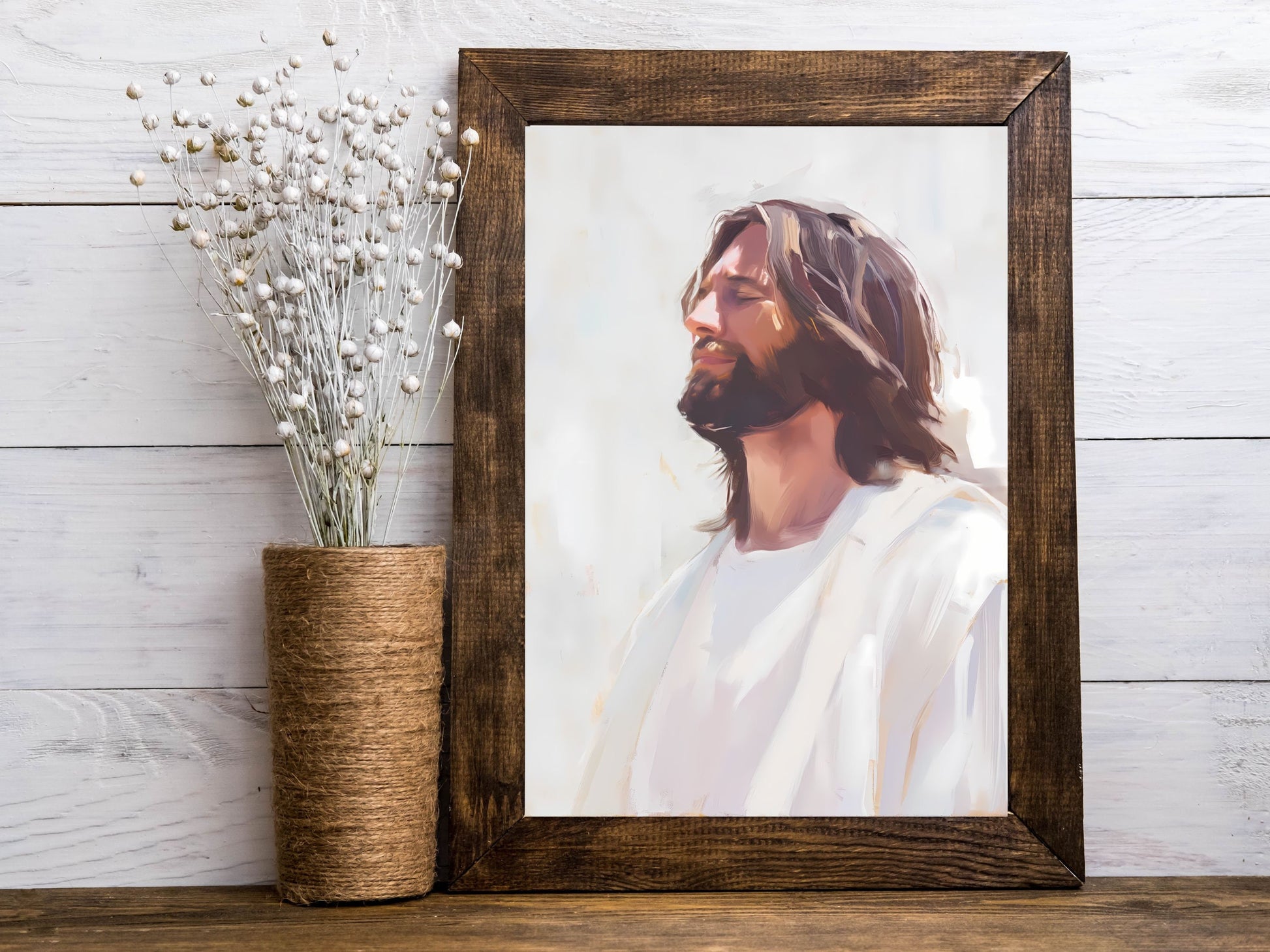Son of Man | Digital Download | Jesus Wall Art | The Good Shepherd | T – Modern Grace Gallery